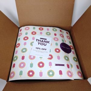 Paper Eskimo Ecomm Box with Paper Wrapper, Insert Card and Sticker ...